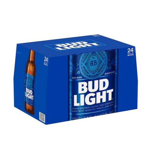 CERVEZA BUD LIGHT BOT 12OZ 24UNID - SEGOMARKET