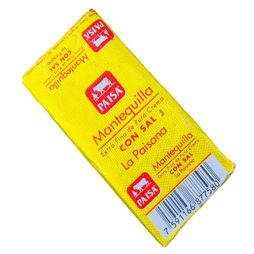 MANTEQUILLA CON SAL PAISA 200GR - SEGOMARKET