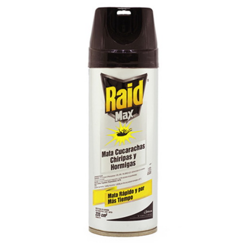 RAID MAX MATA CUCARACHAS CHIRIPAS Y HORMIGAS 235CM - SEGOMARKET