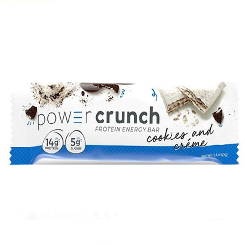 BARRA POWER CRUNCH COOKIES CREME 40GR - SEGOMARKET