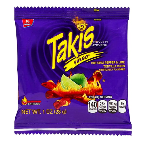 TAKIS FUEGO 28GR - SEGOMARKET