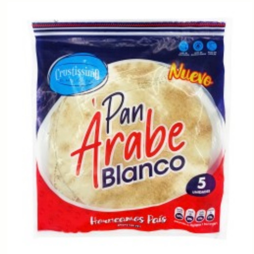 PAN ARABE BLANCO CRUSTISSIMO 5UND - SEGOMARKET