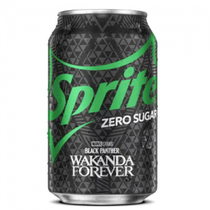 SPRITE ZERO SUGAR WAKANDA FOREVER 355ML - SEGOMARKET