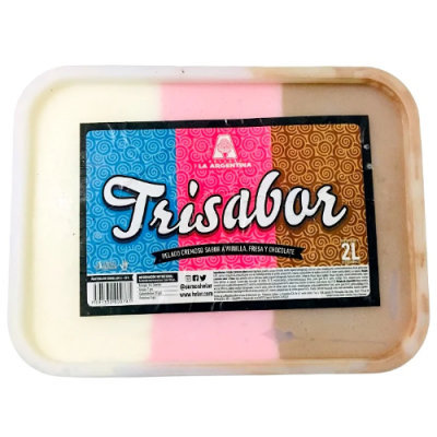 HELADO TRI SABOR LA ARGENTINA 950CC - SEGOMARKET